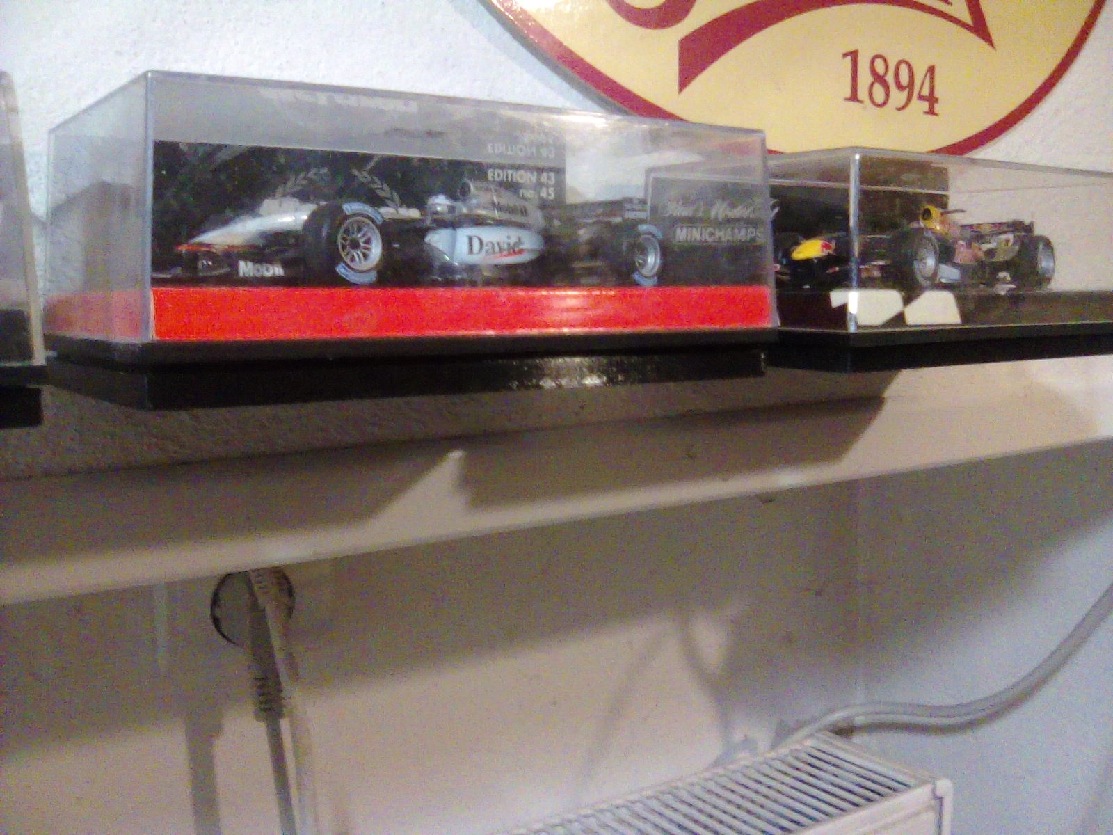 Shelf for 1:43 F1 models / polička pro 1:43 modely F1 by Jiří Šilhavík ...