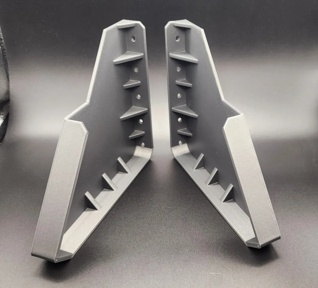Drop-in Laptop Wall Brackets by Triple G Workshop | Download free STL ...
