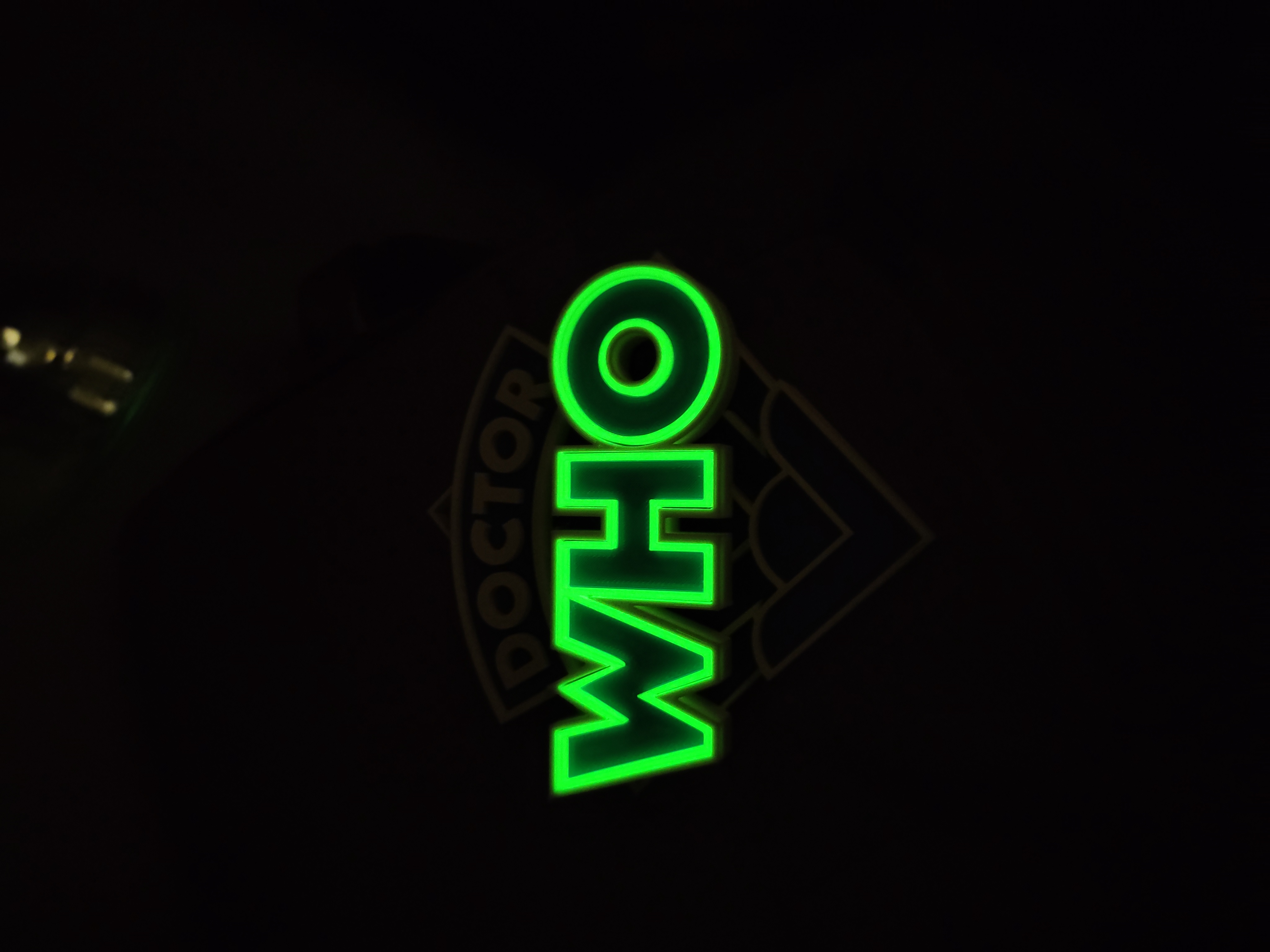 Doctor Who Logo by PowerlessMainframe | Download free STL model ...