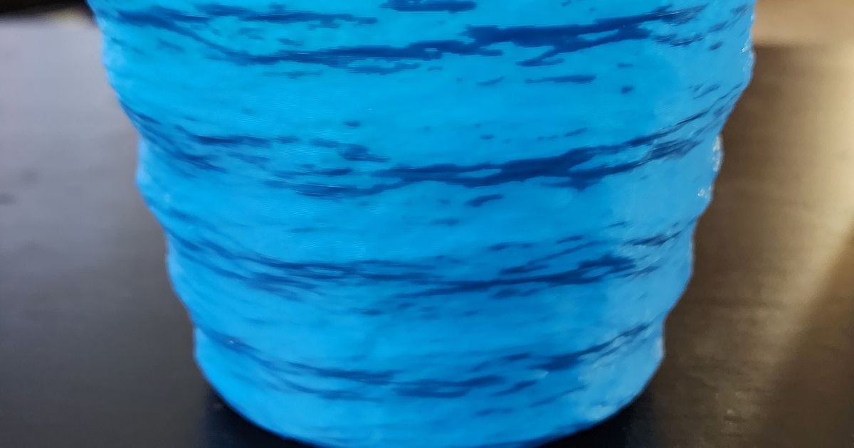 Wavy Bumpy Vase by Long Beach Raider | Download free STL model ...