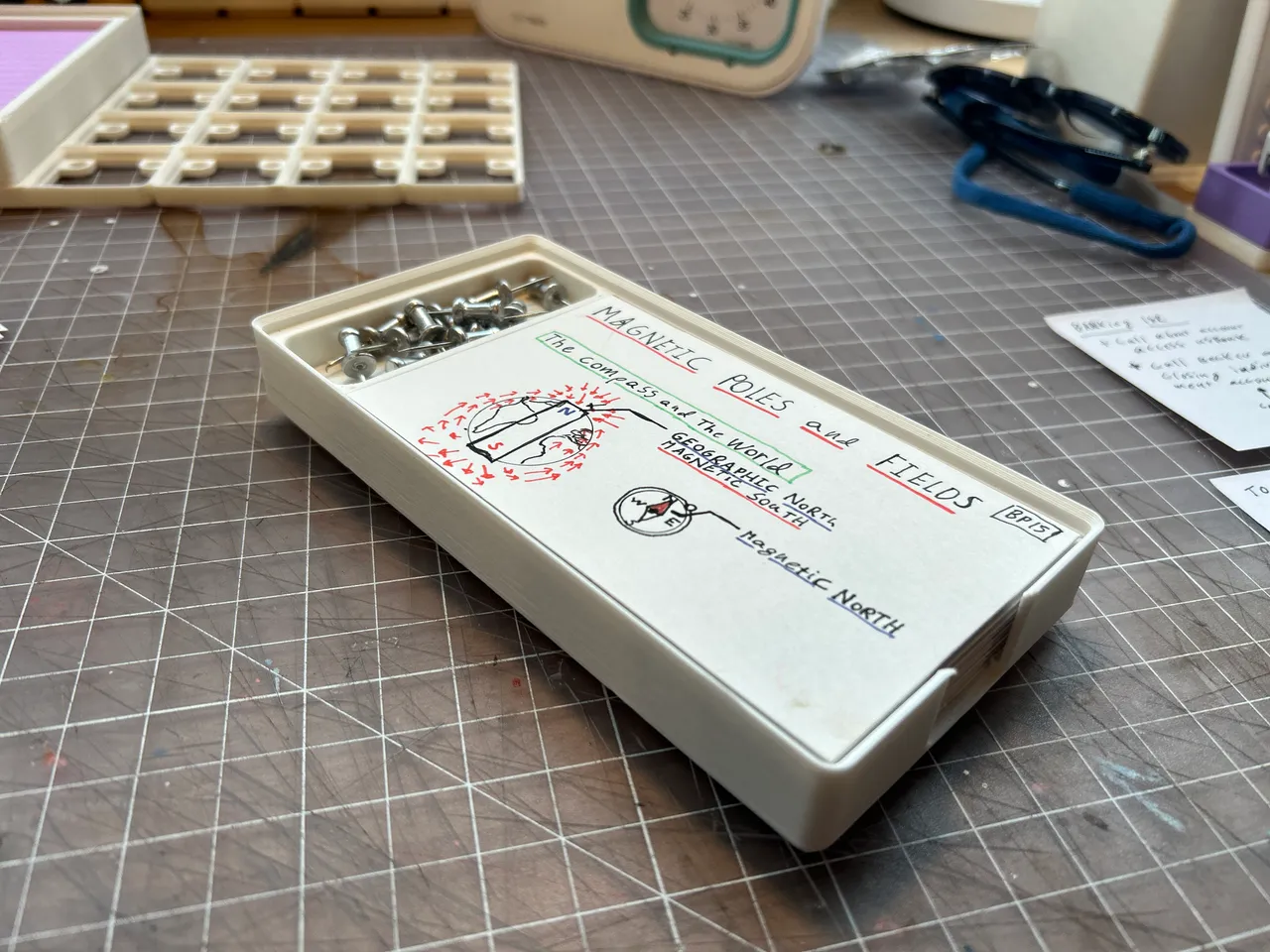 SuperCool! Gridfinity Index Card Tray by Don't Panic Studio | Download ...