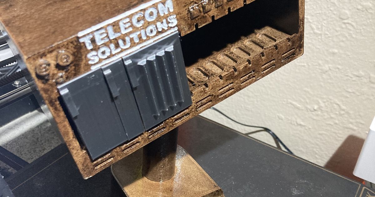 Telecom Solutions DCD Trophy by D3D | Download free STL model ...