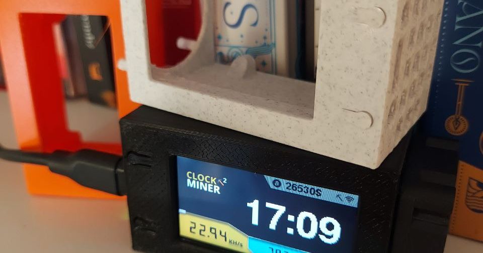 Nerdminer V2 click case w/ buttons by stackbit.me | Download free STL ...