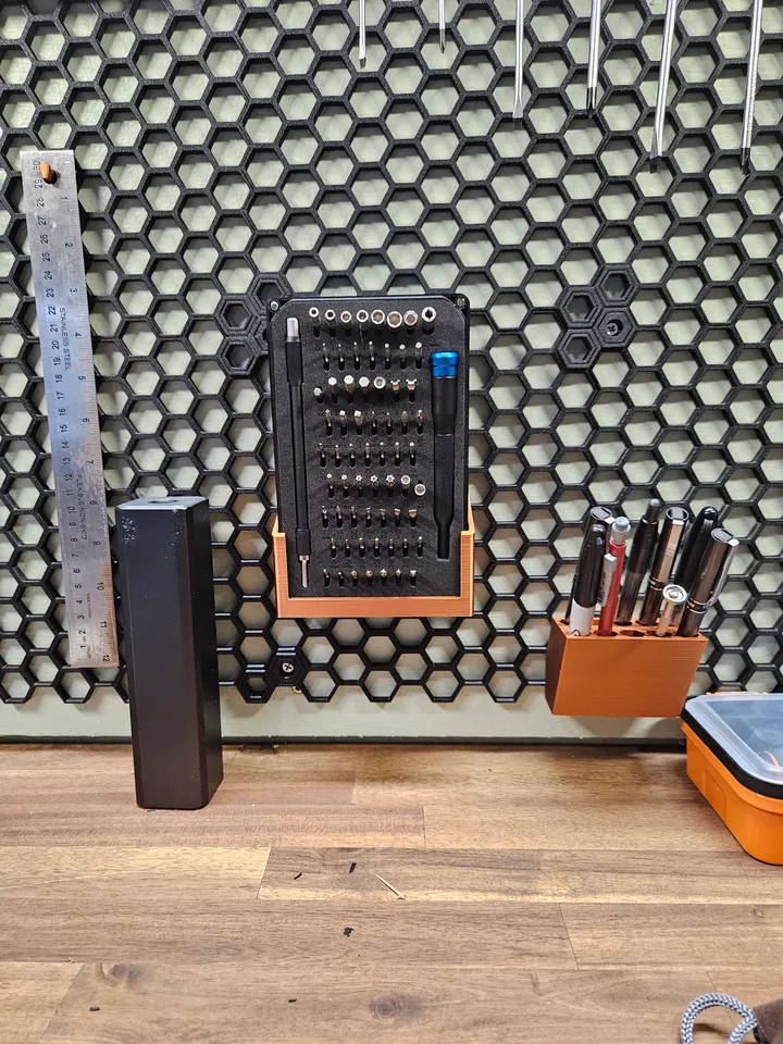 Honeycomb Storage Wall Ifixit Mako Tool Mount Open HSW by 3Dimensions ...