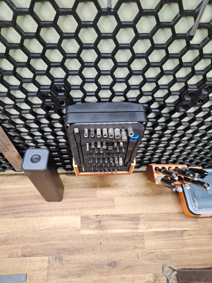Honeycomb Storage Wall Ifixit Mako Tool Mount Open HSW by 3Dimensions ...