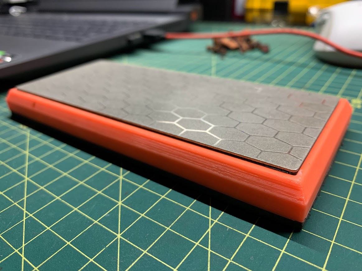 Knife Flat Sander Base Support [152x63mm] easy print minimalist by ...