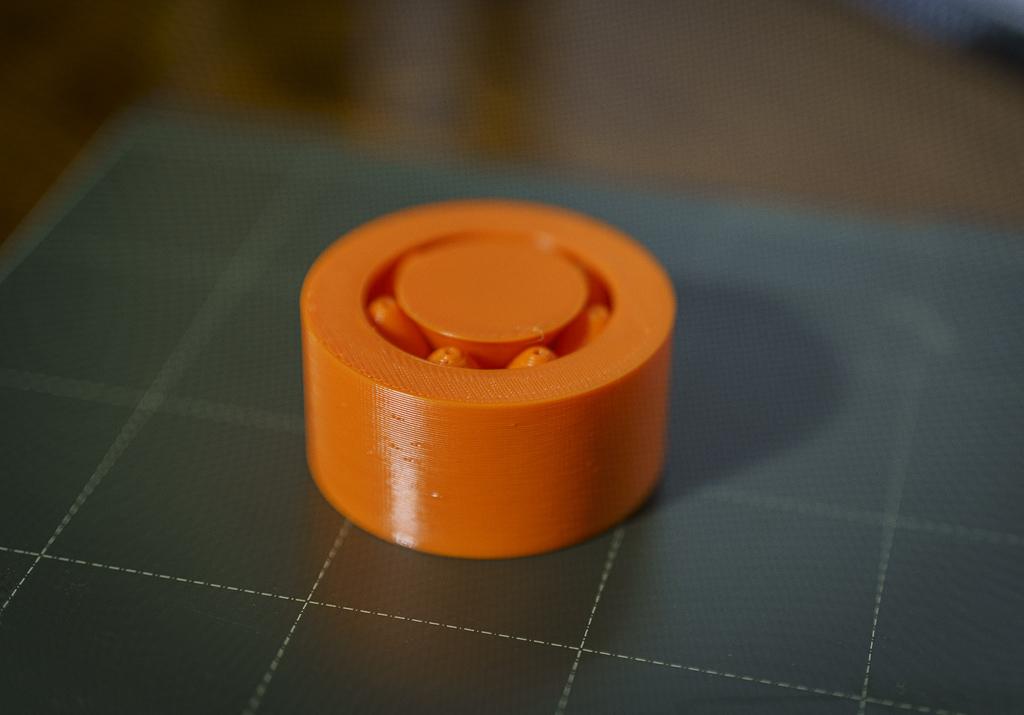 Print-in-Place Roller Bearing by BubsBuilds | Download free STL model ...