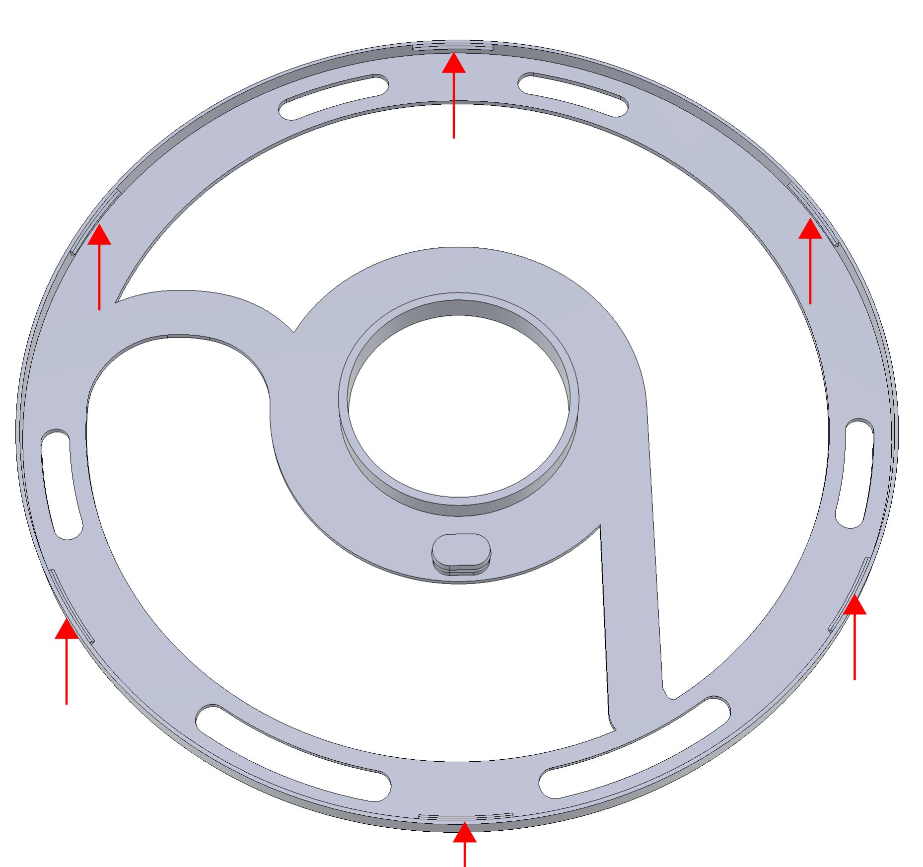 Polymaker Cardboard Spool Adapter (Modified Edge Tabs) by John.Z ...