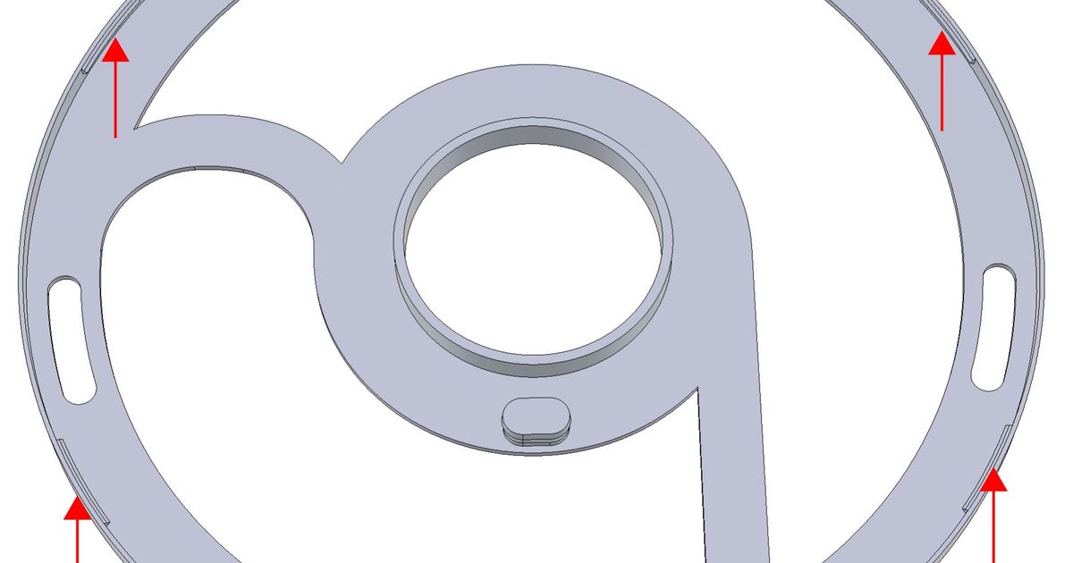 Polymaker Cardboard Spool Adapter (Modified Edge Tabs) by John.Z | Download free STL model ...