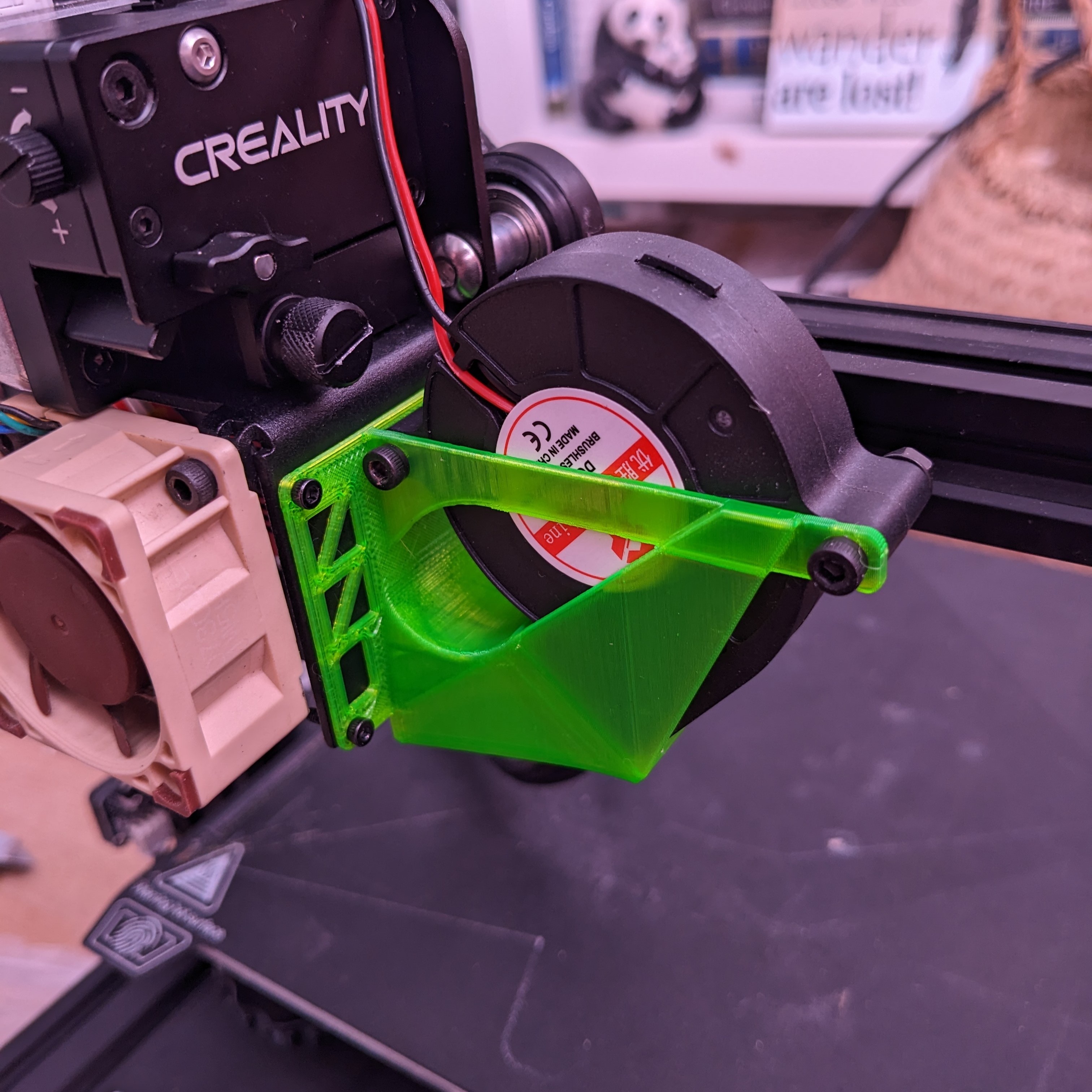 Creality E-Fit 5015 Cooling Fan Adapter by kwerkshop | Download free ...