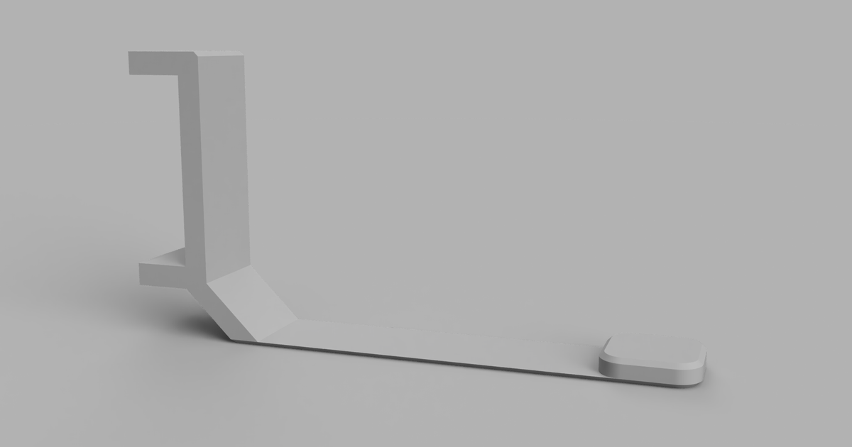 Magnetic Door Latch by nerdaxic | Download free STL model | Printables.com