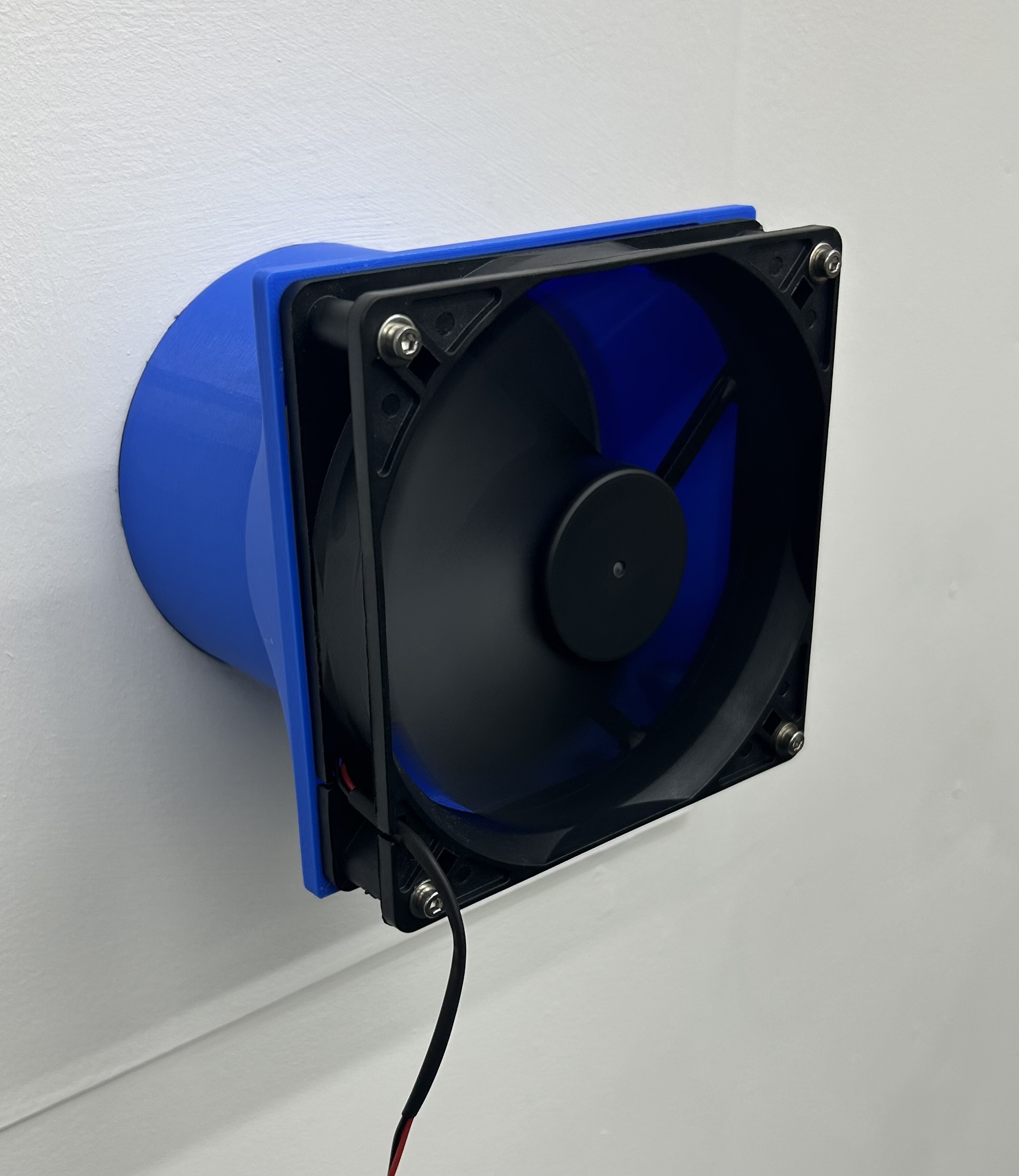 120mm Extractor Fan Duct for 100mm Outlet by MakerSteve3D | Download ...
