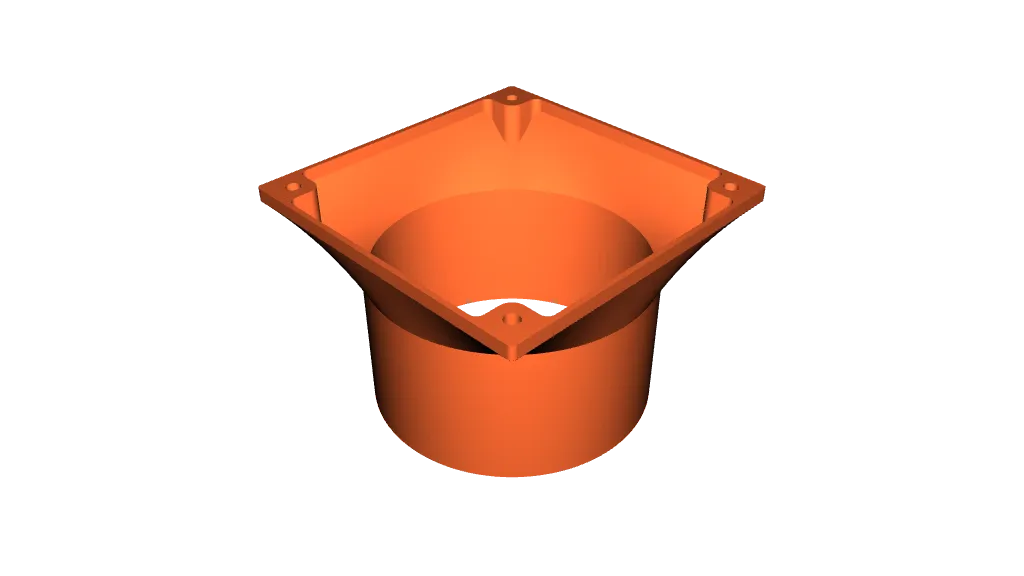 120mm Extractor Fan Duct for 100mm Outlet by MakerSteve3D | Download ...
