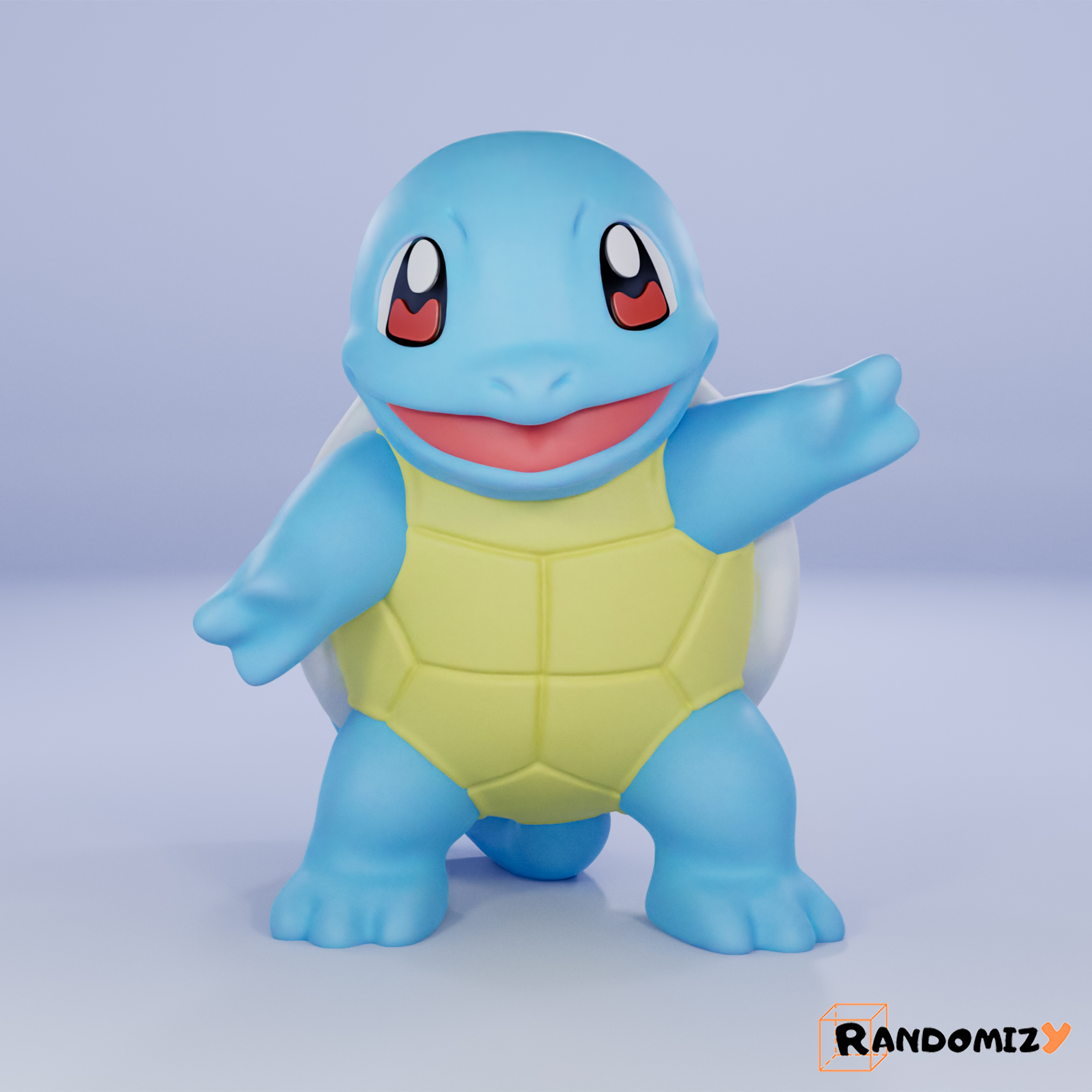 Squirtle (Fanart) by Randomizy | Download free STL model | Printables.com Squirtle (Fanart) by Randomizy | Download free STL model | Printables.com