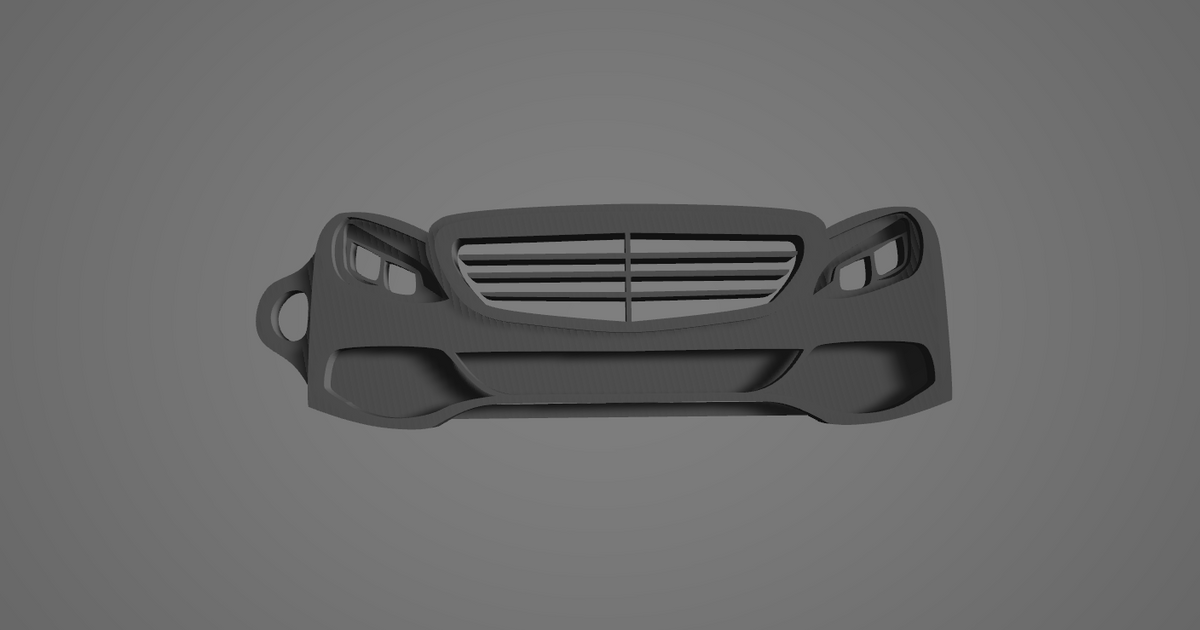 Mercedes S Class Key Chain by DanDi | Download free STL model ...