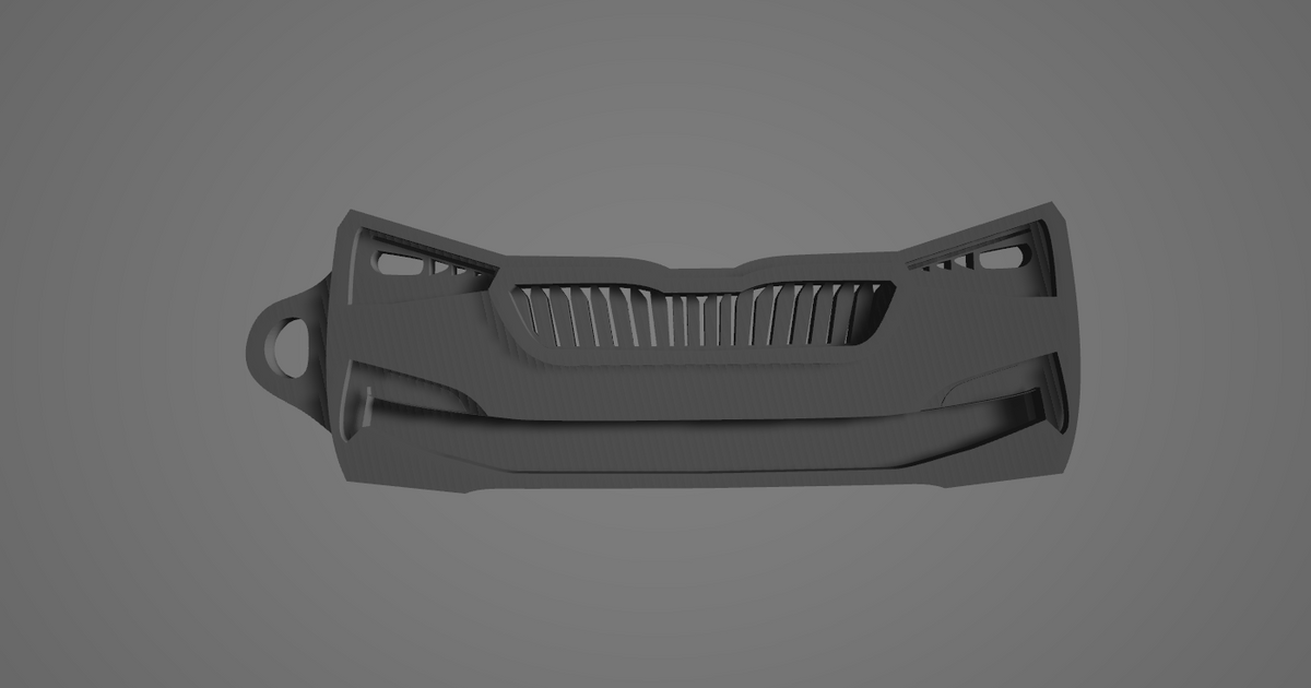 Skoda Scala Key Chain by DanDi | Download free STL model | Printables.com