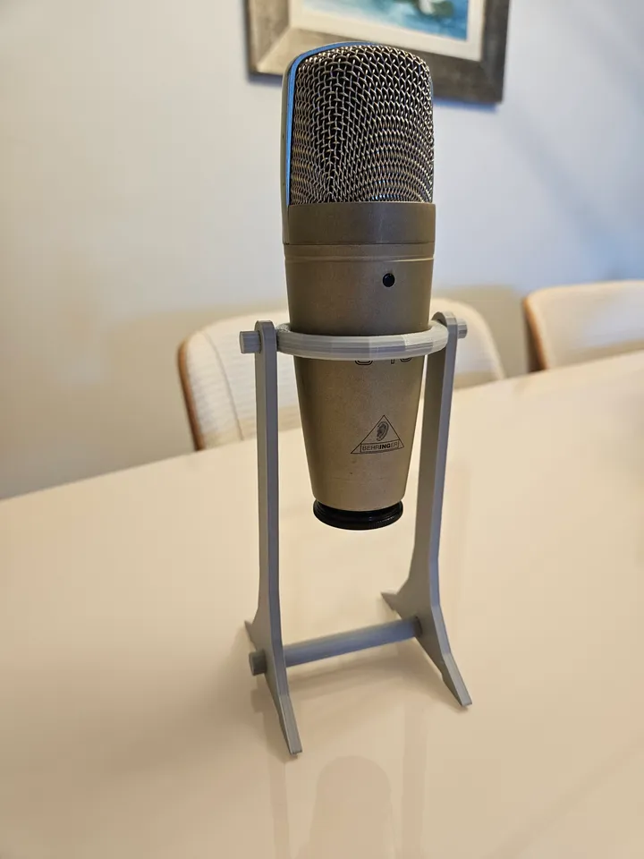 Microphone Stand by viniciussimm | Download free STL model | Printables.com
