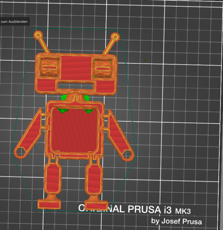 Pencil holding Flexi Robot (updated) by Tortel3D | Download free STL ...