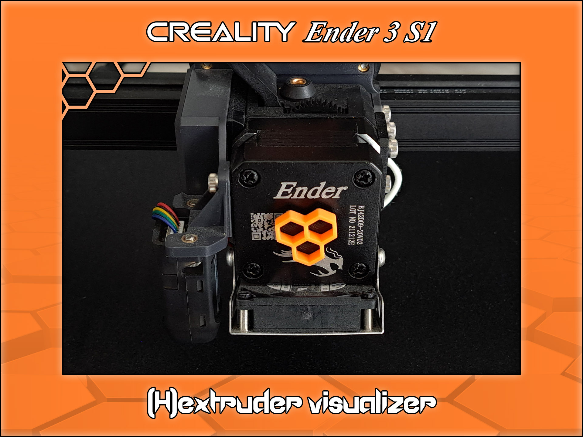 Ender 3 S1 (H)extruder visualizer by Piketooth | Download free STL ...