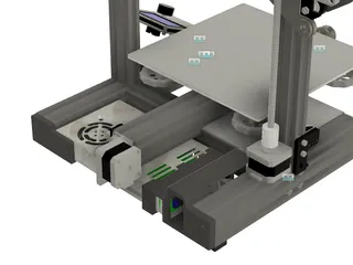 PSU relocation Ender 3 Pro by HankoTom | Download free STL model ...