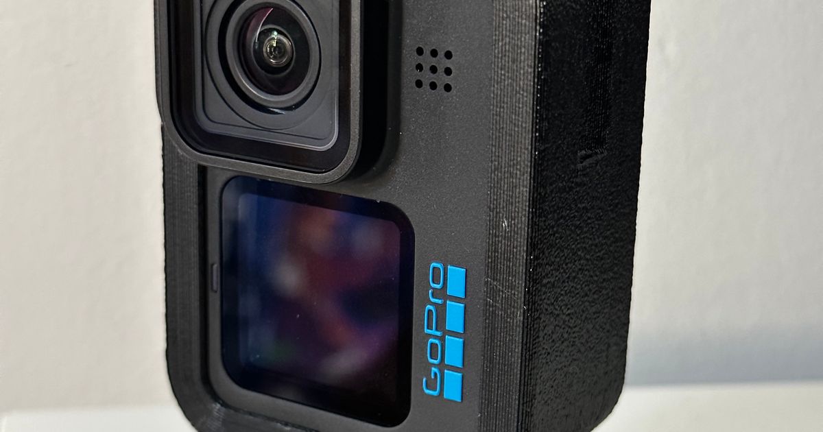 GoPro Hero 11 Vertical Mount by JWP763 | Download free STL model ...