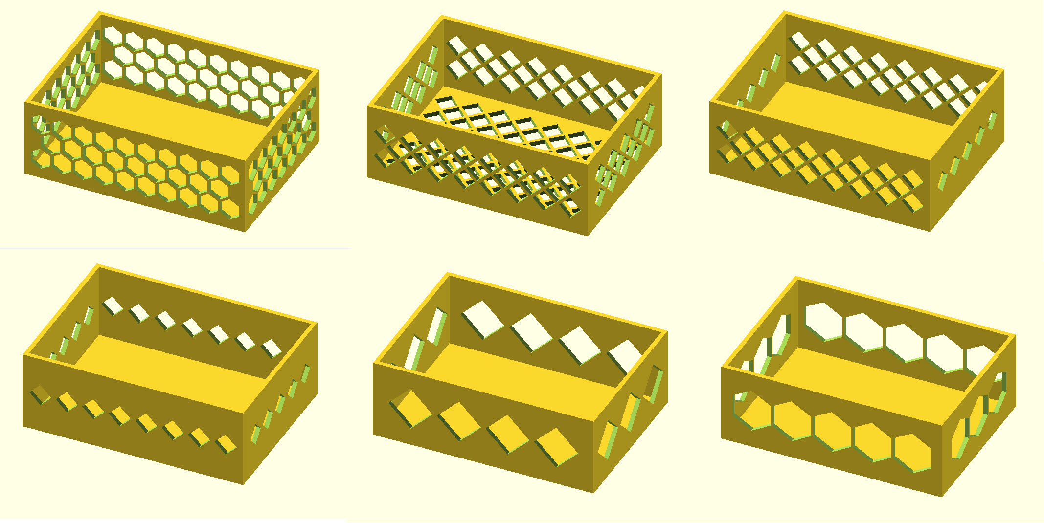 Fancy Tray (OpenSCAD) by SteveS42 | Download free STL model ...