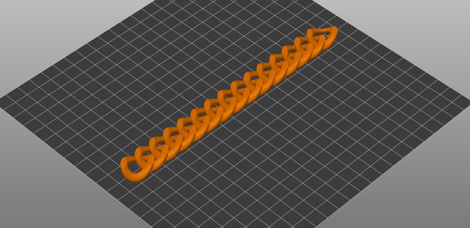 Print In Place Flex Golden Chain by slavik kopanov | Download free STL ...