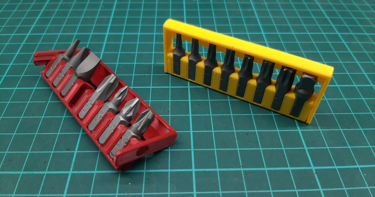 Bit holder/stand by Lišák | Download free STL model | Printables.com