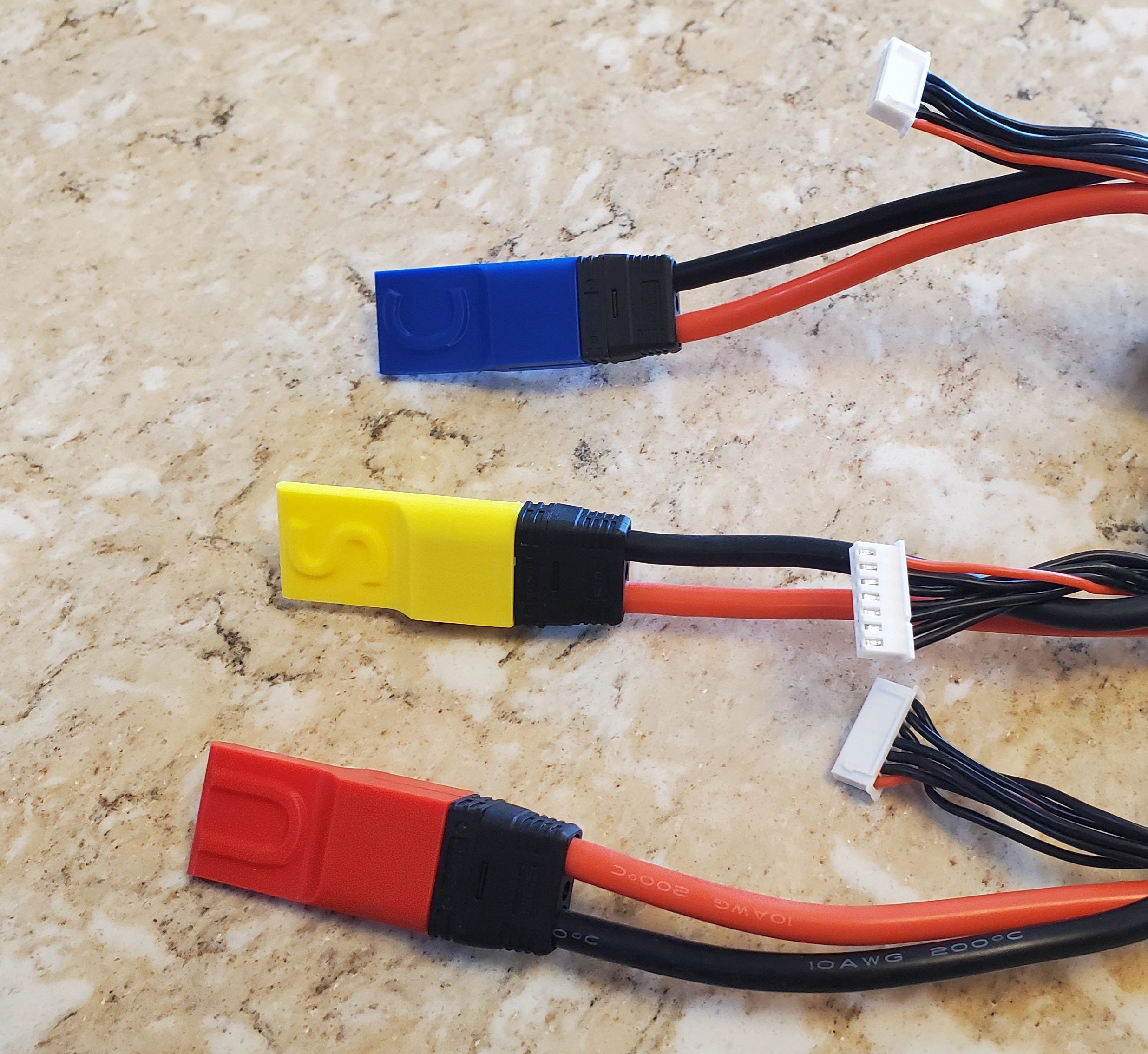 Battery Charge Status Flag Plugs by Ken | Download free STL model ...