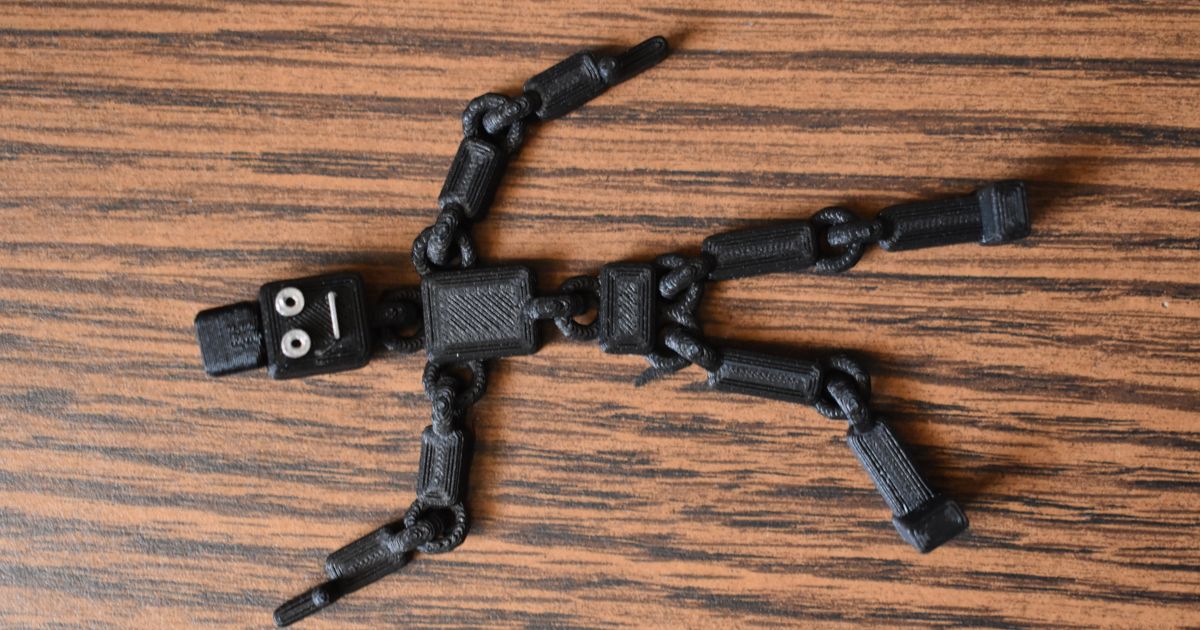 Print In Place Ragdoll Bot by DR 3D | Download free STL model ...