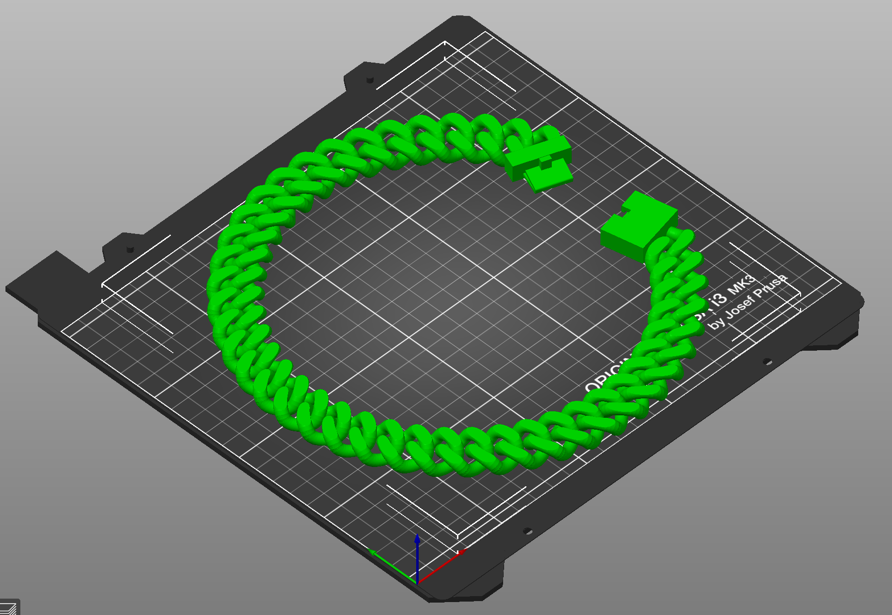 Big fat chain. by Andrew Waterhouse | Download free STL model ...