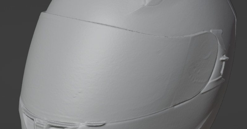 Full Face Motorcycle Helmet 3d Scan por RandyMay | Descargar modelo STL ...