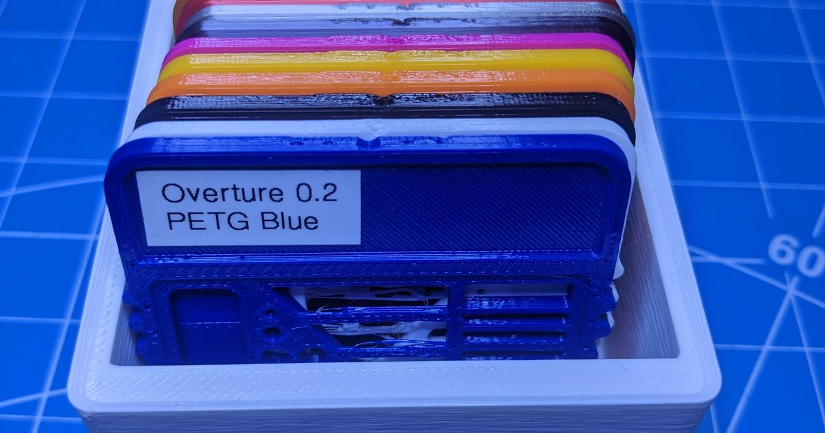 Gridfinity Swatch Holder by 3DPrints4me | Download free STL model ...