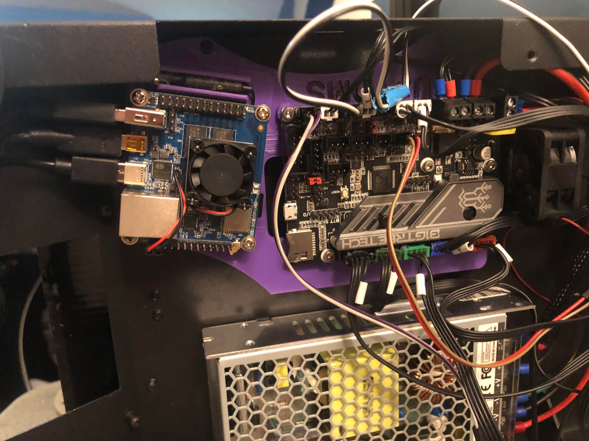 OPI Zero2 + SKR Mini E3 V3 Mounting Plate by Matt Flanigan | Download ...