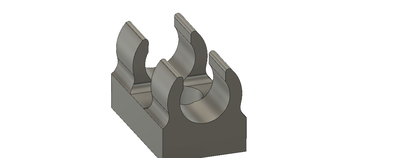 Cable wall mount by Black Jack | Download free STL model | Printables.com