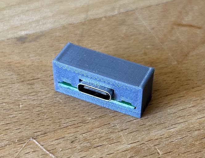 Pololu USB-C breakout board holder by plasticsuzy | Download free STL ...