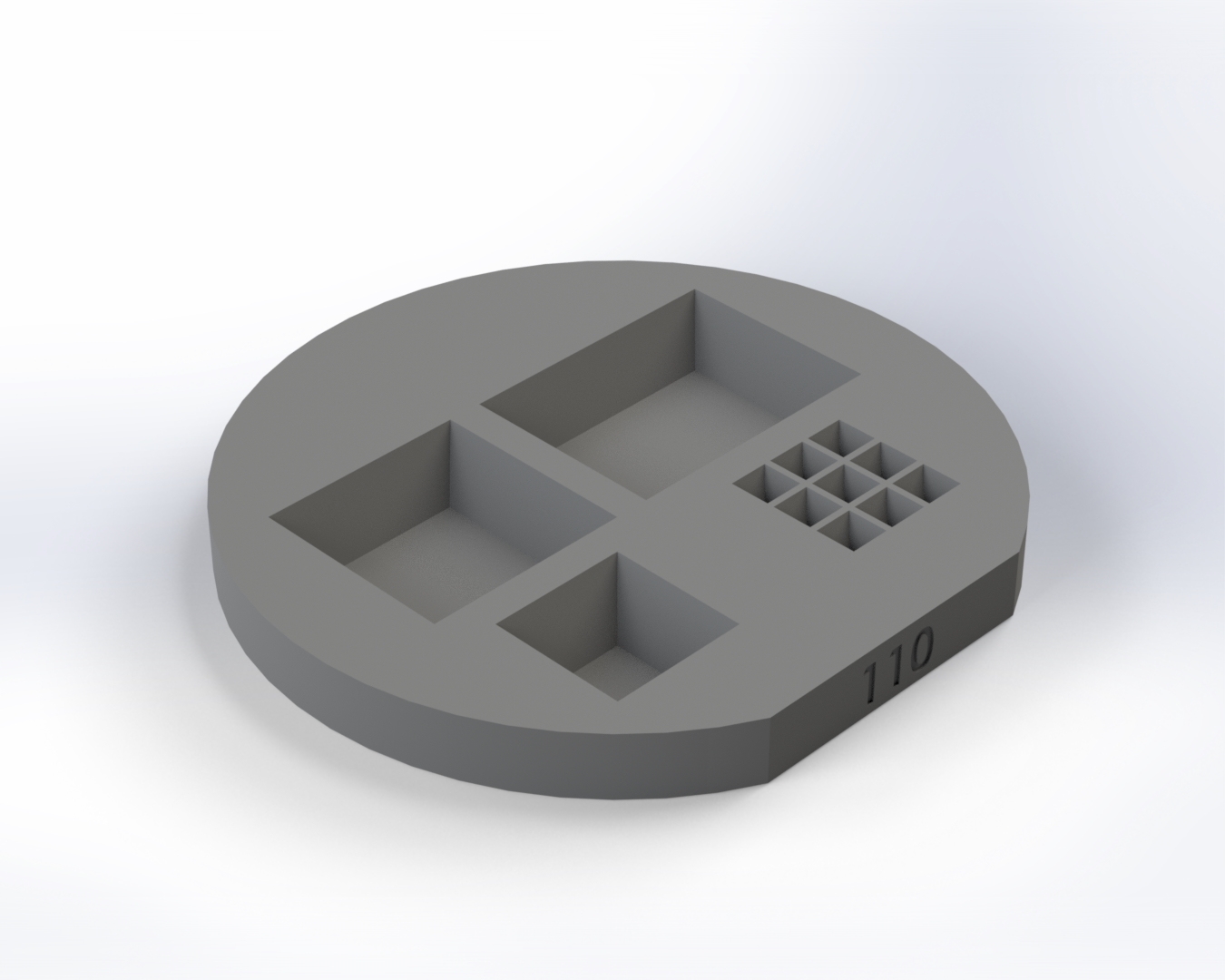 Silicon Wafer 110 Model by i9_EXE | Download free STL model ...