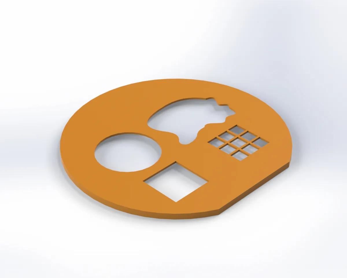 Semiconductor Wafer Icon