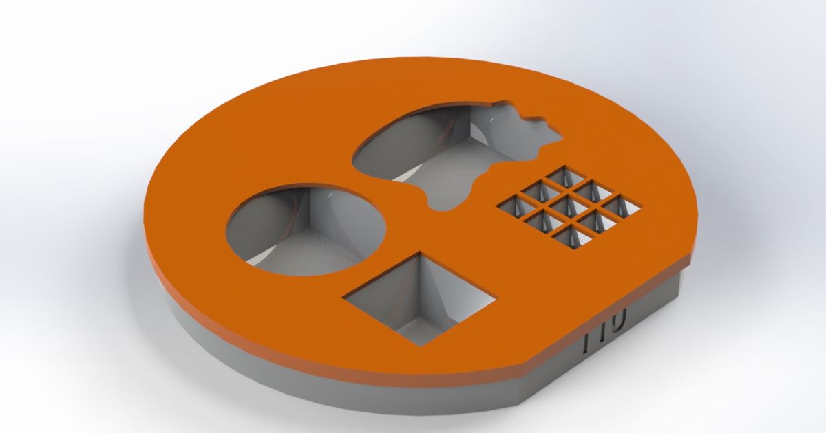 Silicon Wafer 110 Model by i9_EXE | Download free STL model ...