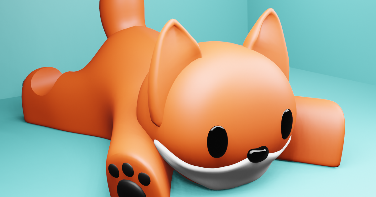 Fox phone holder by 4NGEL_F4CTORY | Download free STL model ...
