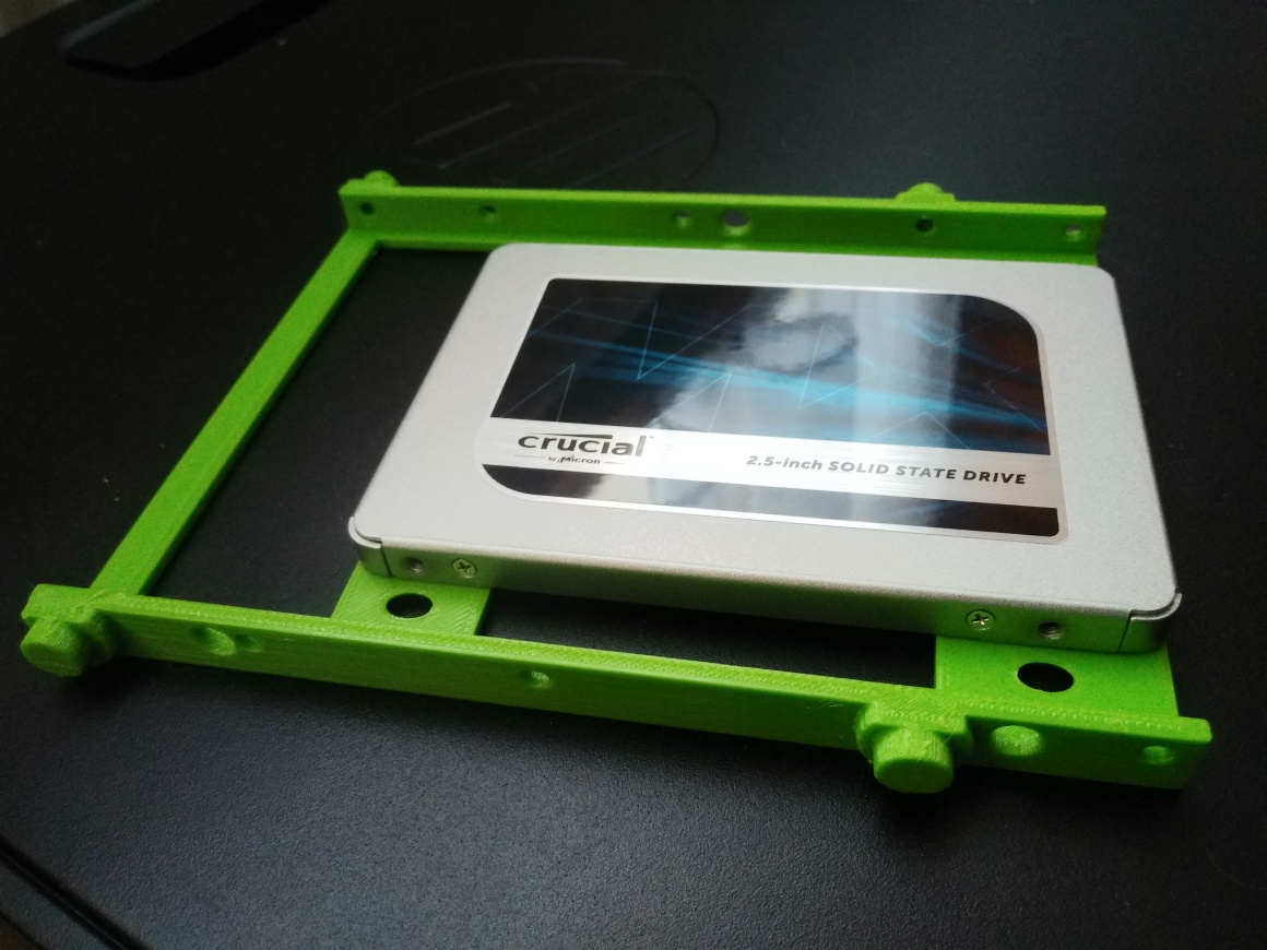 SSD Adapter 3,5" to 2,5" for HP computers v2 (dual ssd / hdd possible ...