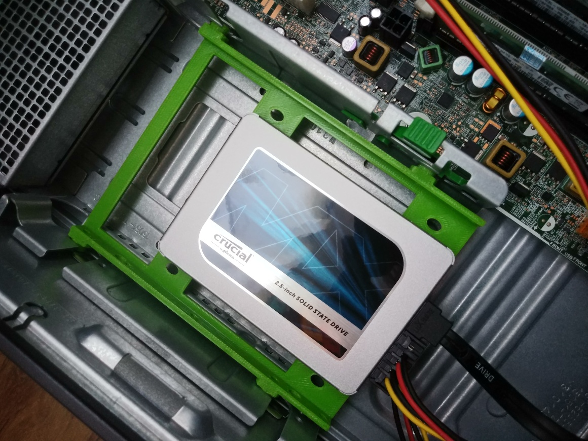 SSD Adapter 3,5" to 2,5" for HP computers v2 (dual ssd / hdd possible ...