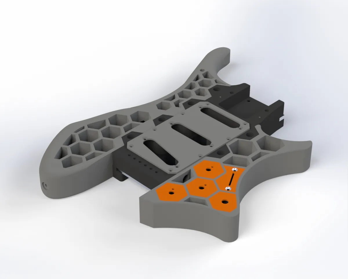 Strandberg Boden Stratocaster by i9_EXE | Download free STL model ...