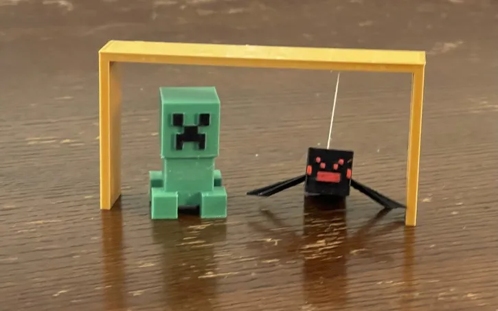 Display Arch For Creeper And Spider by Shark_Byte | Download free STL ...