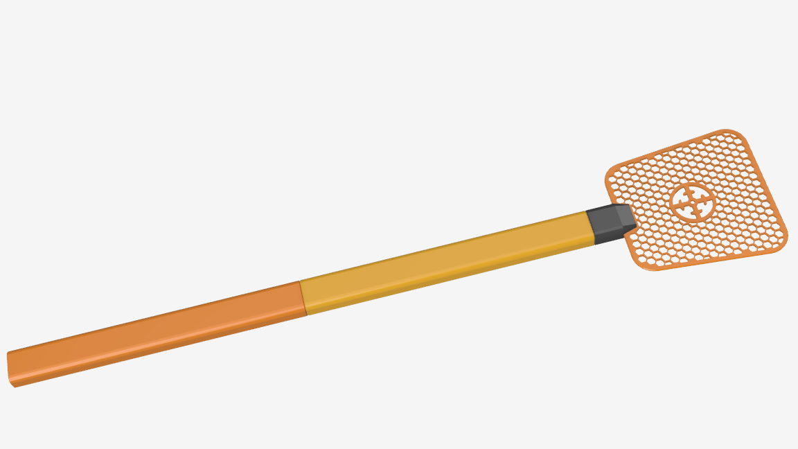 Fly Swatter "Escape" & "NoEscape" by Udo | Download free STL model | Printables.com