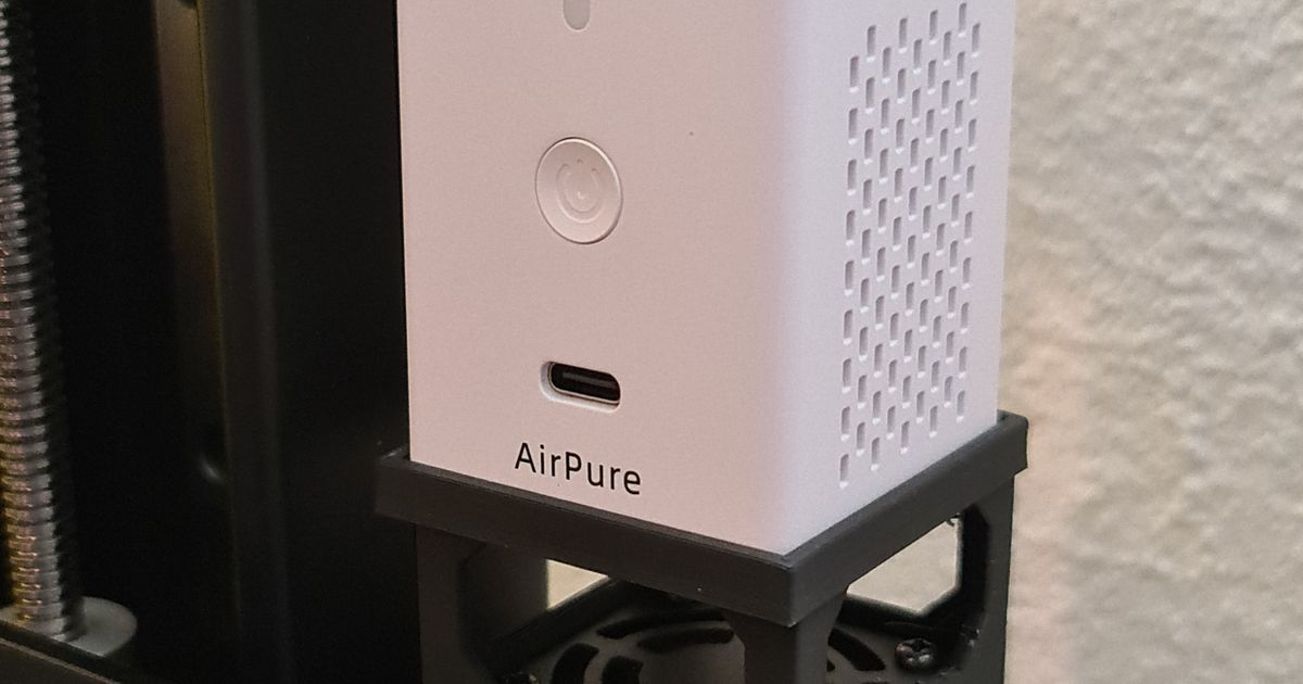 Anycubic AirPure Riser for Creality Halot ONE by martingeyer89 ...