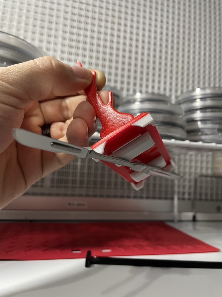 Scalpel Rack by Phonotre | Download free STL model | Printables.com