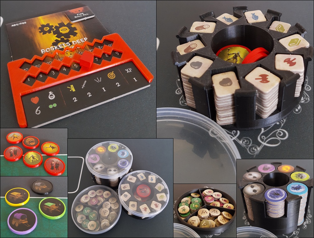 City of Kings Boardgame Token Holder by psb | Download free STL model ...