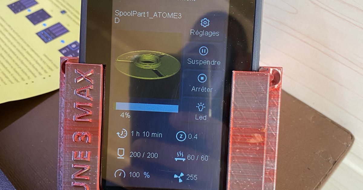 Support Neptune 3 Max por sebmickey69 | Descargar modelo STL gratuito | Printables.com