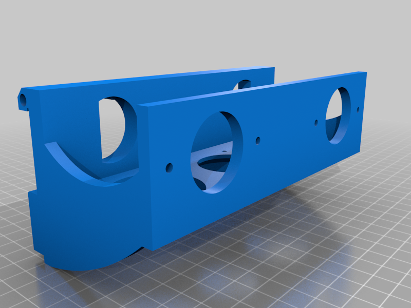 Dual Peristaltic Pump mount with mixing stepper motor din rail mount by NotLikeALeafOnTheWind ...